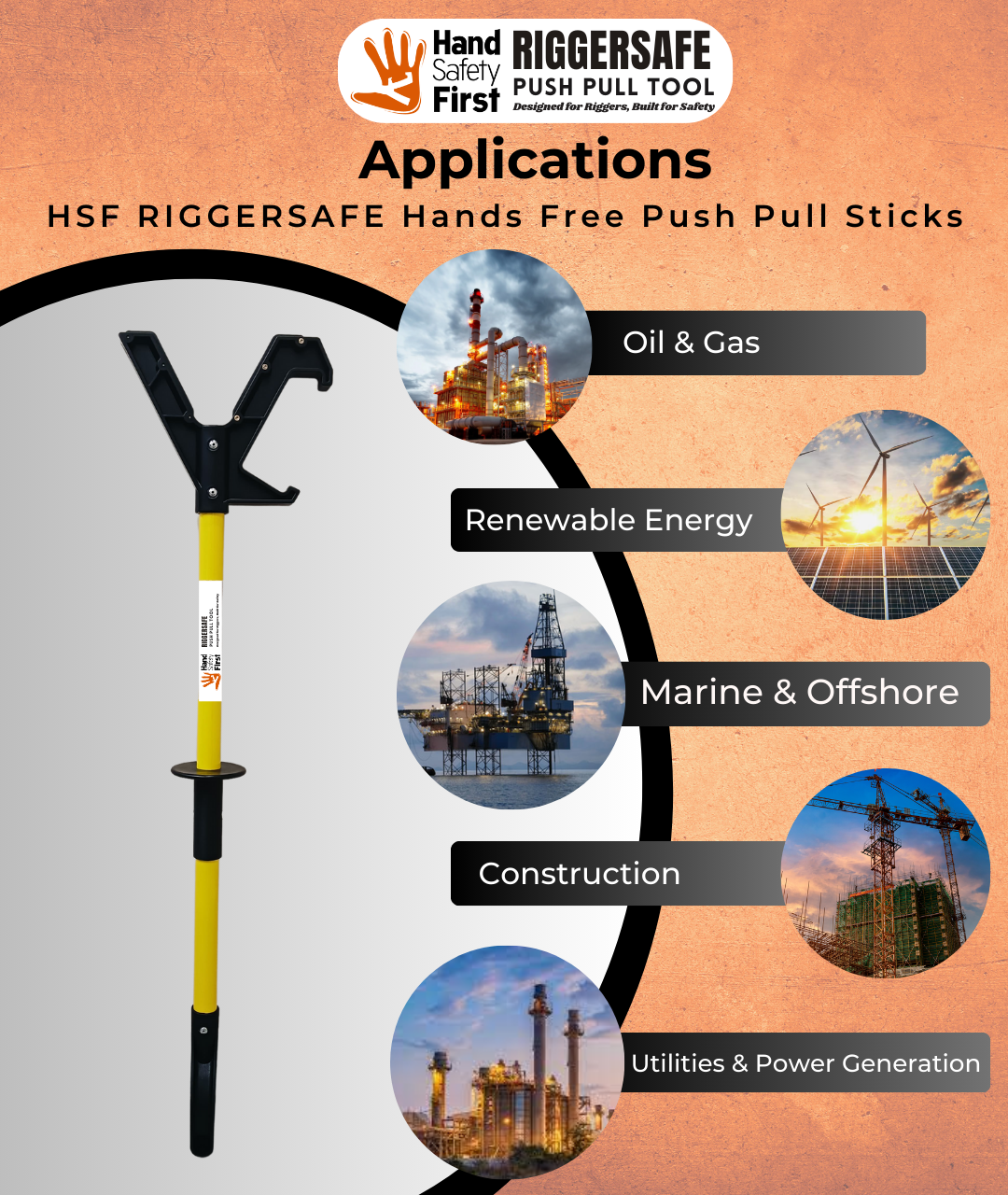 HSF Riggersafe Push Pull Hand Safety Tool