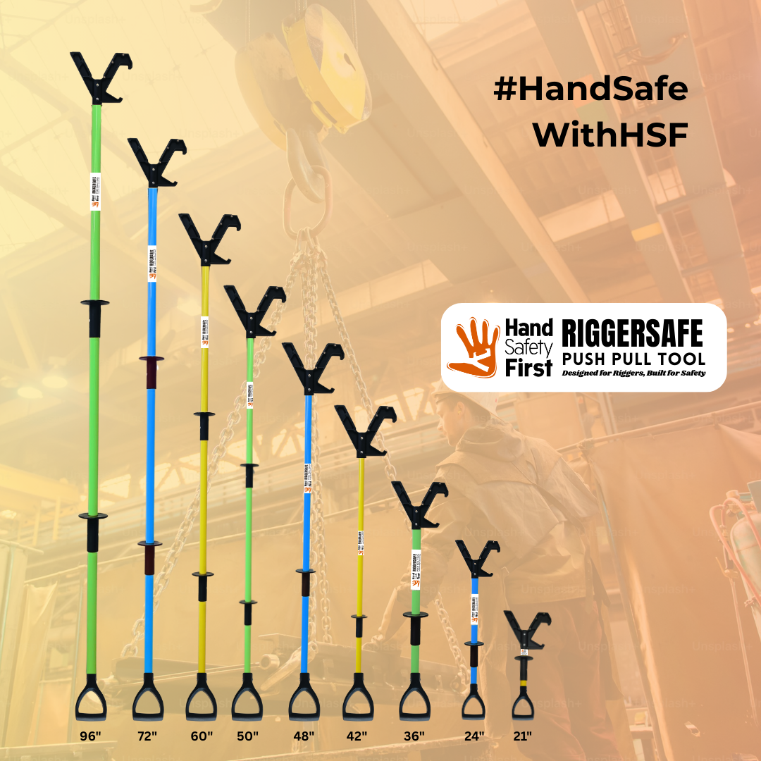 HSF Riggersafe Push Pull Hand Safety Tool - Crane Hook Alignment Safety ...